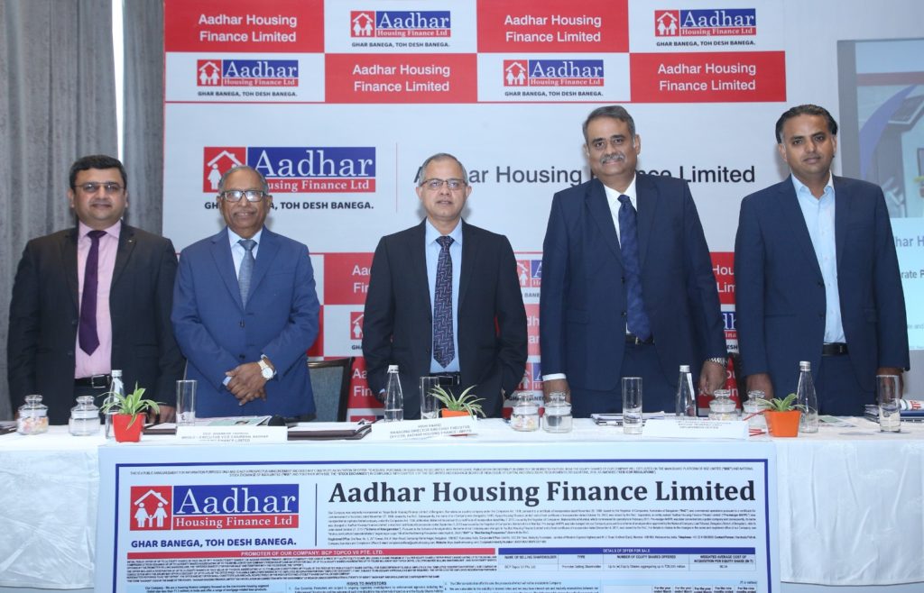 AADHAR HOUSING FINANCE LIMITED INITIAL PUBLIC OFFERING OF EQUITY SHARES OPENS ON MAY 8, 2024 ...