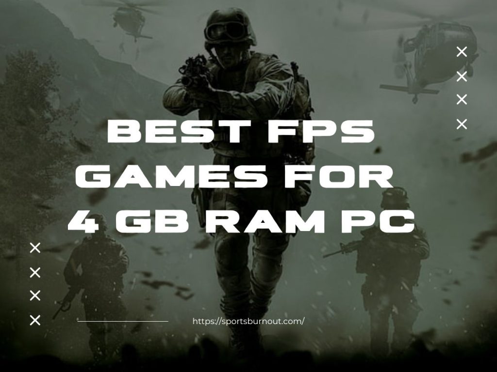 Best Shooting Games for 4 GB RAM PC - Sabguru News English